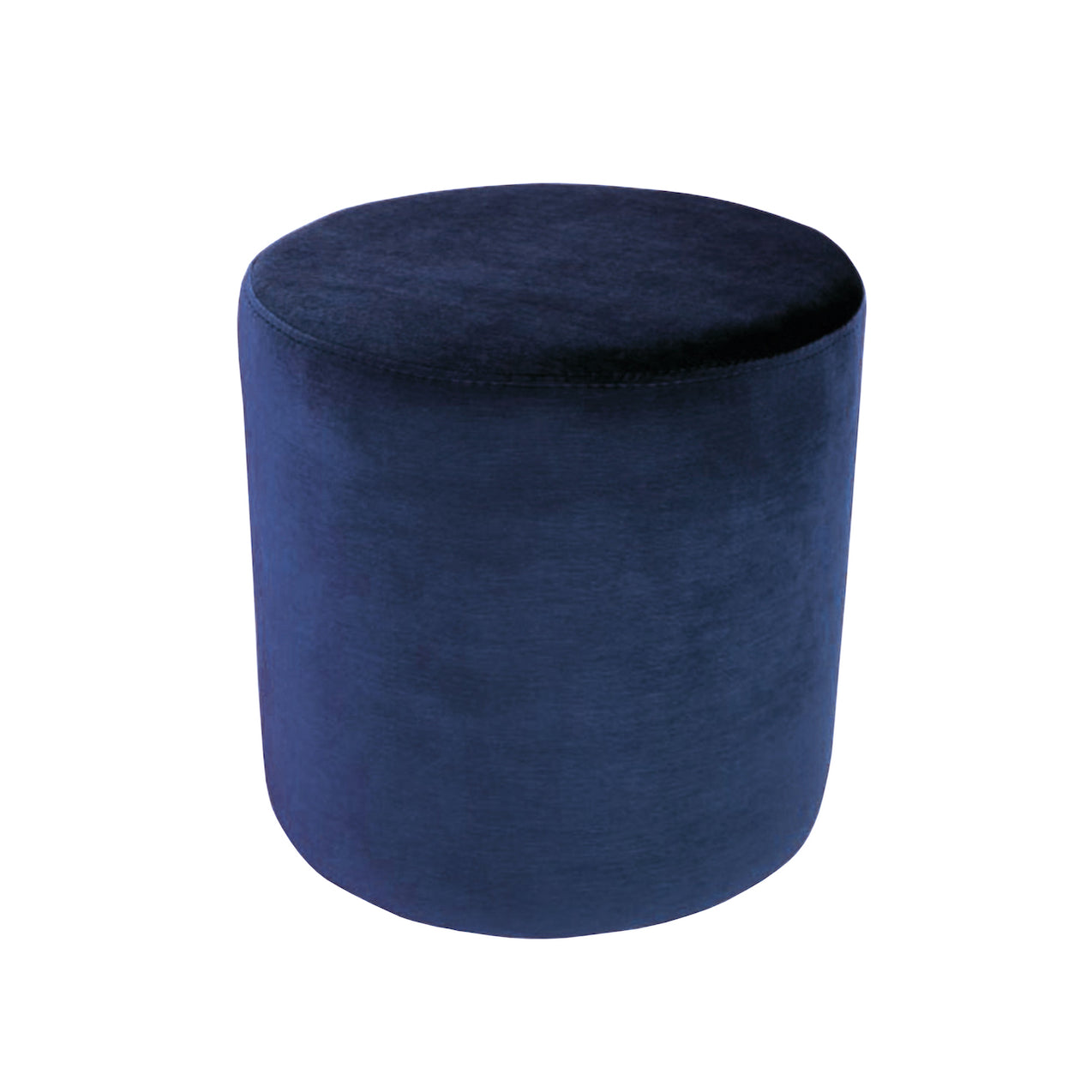 Soho Small Velvet Ottoman - Navy — The Home & Linen Ladies